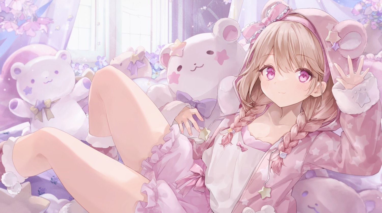 ukishizumi animal ears bloomers lingerie pajama | #1081665 | yande.re